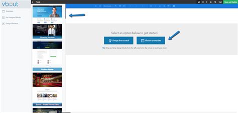 creating a landing page vbout help center