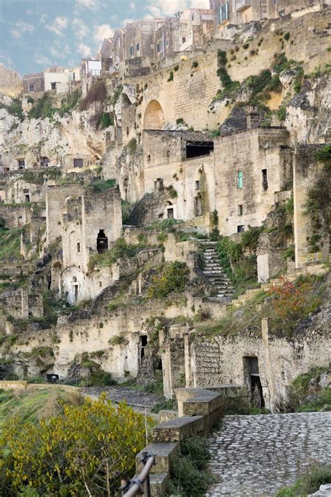 Sassi In Matera Italy Stock Image Image Of People Houses 45959167