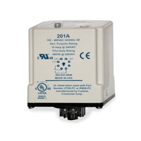 Littelfuse Symcom Symcom 201a Three Phase Voltage Monitor Msr201a