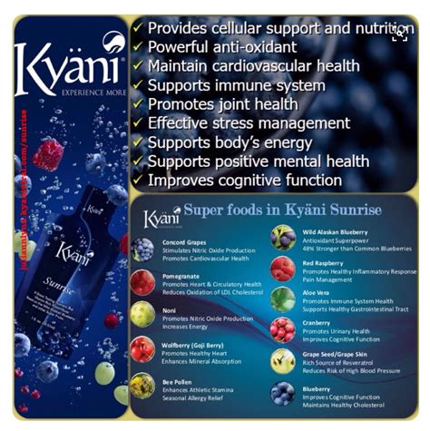 Kyani Sunrise Free Day Trial Health Wellness Australia