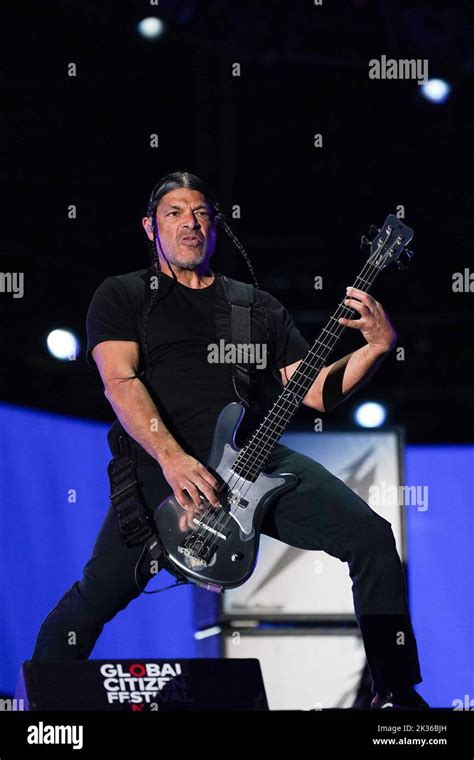 New York Ny Usa 24th Sep 2022 Robert Trujillo On Stage For Global