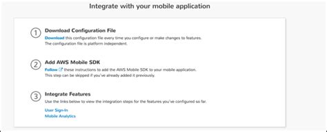 announcing aws mobile sdk v2 6 for android and ios front end web and mobile