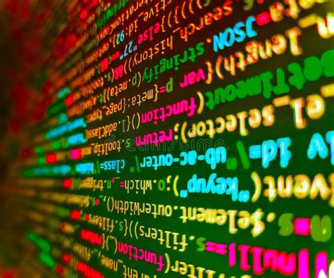 Rnn Neural Network Source Code Developer Working On Program Codes In