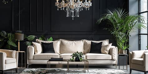 샹들리에와 소파 많은 베개가 있는 거실 거실 샹들리에 소파 배경 일러스트 및 사진 무료 다운로드 Pngtree