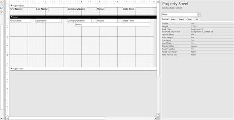 Can Grow Can Shrink Microsoft Access Beginner 9 Computer Learning Zone