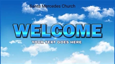 Welcome Intro Template Postermywall