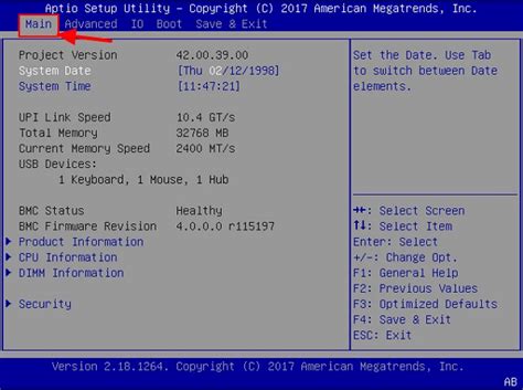 Aptio Setup Utility Bios Platform A Complete Guide 2024