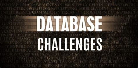 Top 5 Database Challenges And Their Solutions