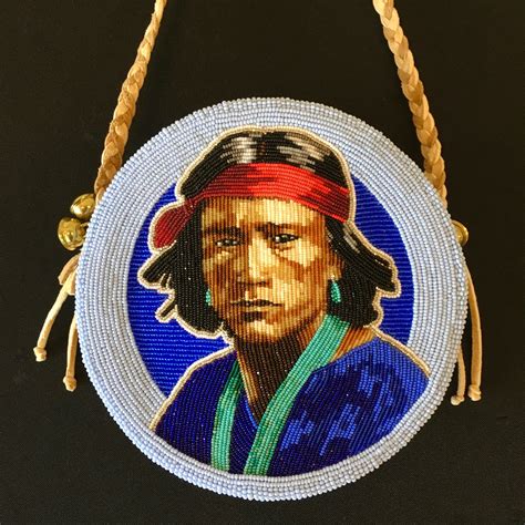 Beaded Portrait Bag By Jackie Larson Bread At Raven Makes Gallery