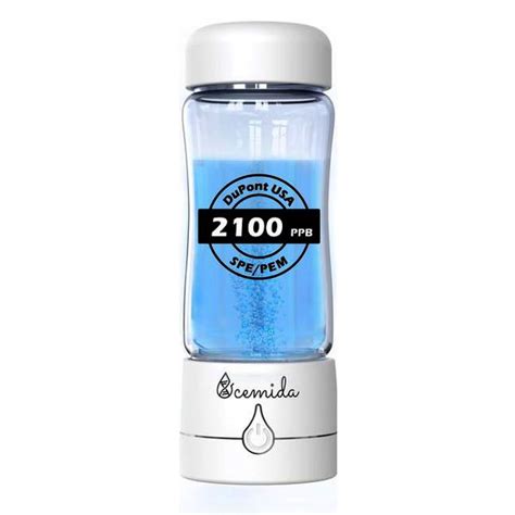 Ocemida 1 Best Hydrogen Water Bottle Generator With Dupont