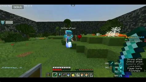 Pvp With Random Player Minecraftshorts Pvpserver Demon Youtuber