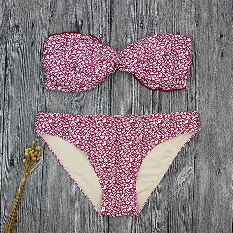 2018 Summer Women Bikinis Set Sexy Printing Swimwear Brazilian Bikini