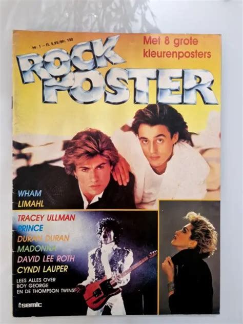 Madonnacyndi Lauperprinceduran Duran Limahl Rare 1985 Magazine