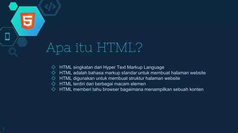 Belajar Html Pengenalan Html Pptx