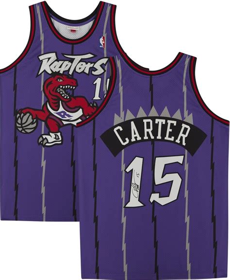 Vince Carter Toronto Raptors Autographed 1998 Mitchell And Ness Authentic