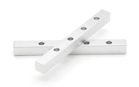 2pcslot Worktable Positioning Bar 125126mm With Positioning Screw