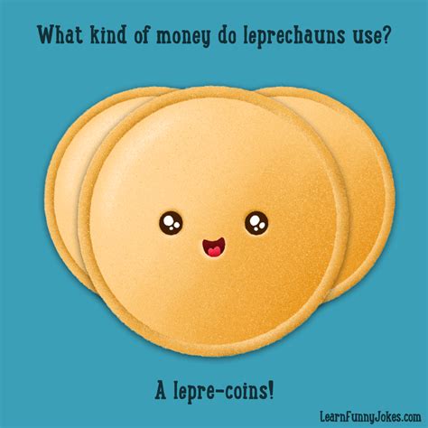 What Kind Of Money Do Leprechauns Use A Lepre Coins Saint Patricks