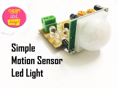 Make An Simple Motion Sensor Light Pir 13 Steps With Pictures Instructables