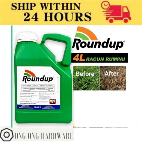 4l Roundup Racun Rumput Rampai Racun Rumput Racun Roundup Racun Rumput