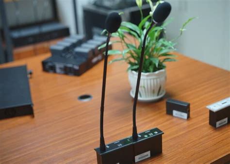 Vissonic Embedded Microphone System Support Voting Conference System