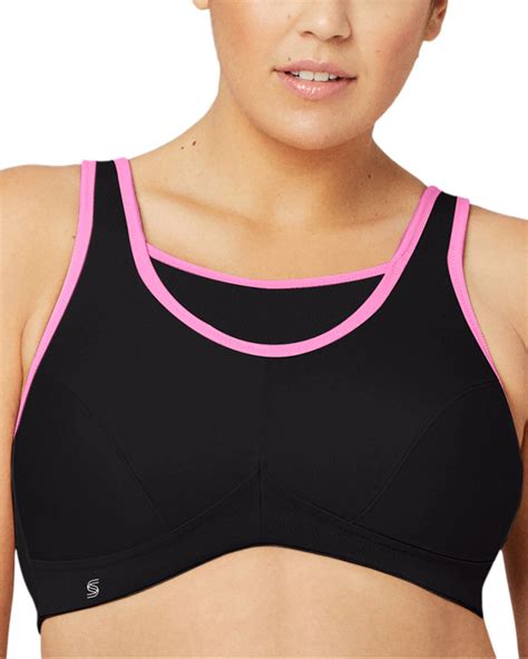 Glamorise Full Figure Plus Size No Bounce Camisole Sports Bra Wirefree