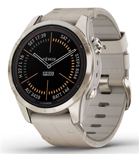 Garmin Fenix 7S Pro Sapphire Solar Edition Soft Gold Stainless Steel