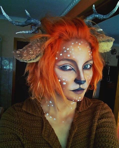 Cute Fawn Halloween Look Halloween Makeup Halloween Costumes Makeup