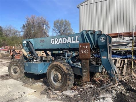Gradall Jlg Telescopic Lift Live And Online Auctions On
