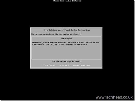 Hardware Virtualization Is Not A Feature Of The Cpu Nested Vmware Esxi