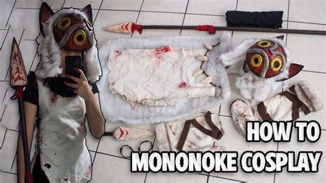 Princess Mononoke San Mask Tutorial Princess Mononoke San Mask Tutorial