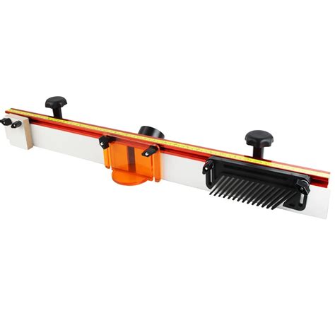 Oskool 32 Inches Long Router Table Fence System With Feather Board