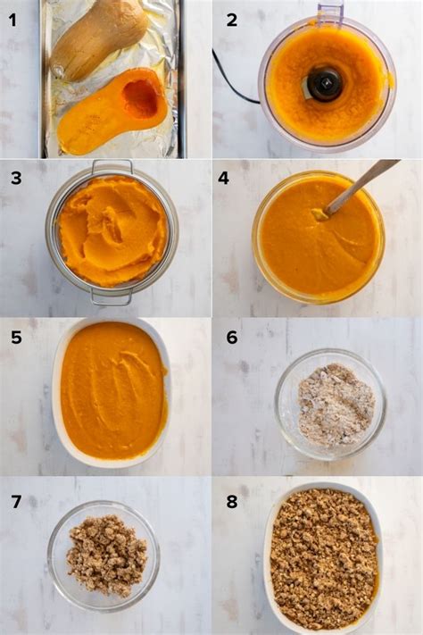 Butternut Squash Casserole With Streusel Topping Flavor The Moments