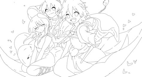 マギ線画塗ってください ibisPaint