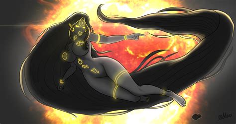 Scp Foundation Absurdly Long Hair Black Hair Black Skin Body