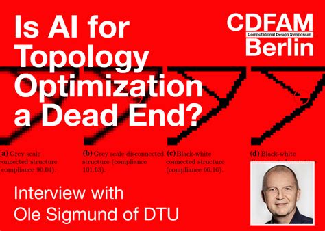 Is Ai For Topology Optimization A Dead End Cdfam