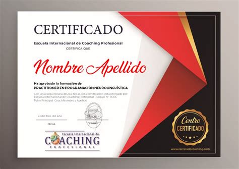 Escuela Internacional De Coaching Profesional Practitioner En PNL