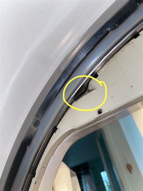 Clothes Keep Getting Caught In This Little Notch I Put Tape There