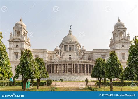 Victoria Memorial Kolkata West Bengal India Stock Photo Image Of