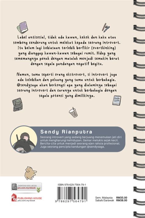 Seni Bahagia Menjadi Introvert Buku Pts