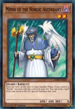 Mimir do Ascedente Nórdico Yu Gi Oh MYP Cards