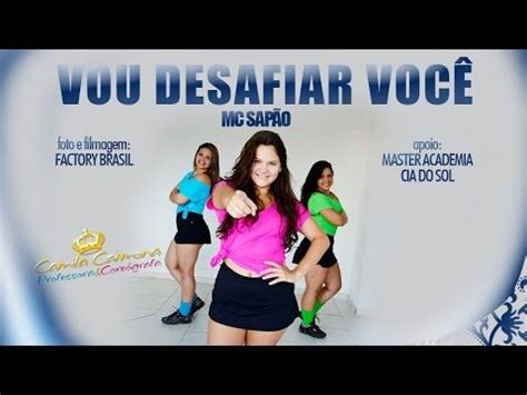 Mc Sapão Vou Desafiar Você Coreografia Prof Camila Carmona Ball exercises Exercise Gym