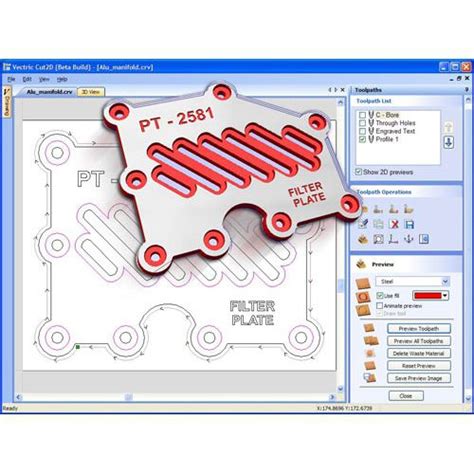 Cut2d Pro Full Range Damencnc Bv