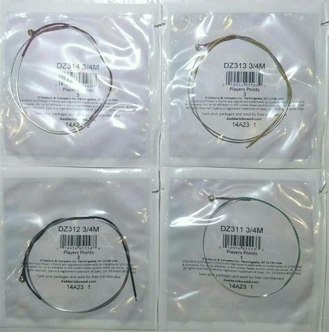 Daddario Zyex Violin String Set Hobbies And Toys Music And Media Music Accessories On Carousell