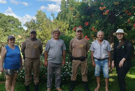 Lance no Campo Polícia Militar de Xanxerê implanta projeto Rede de Segurança Rural e GPS