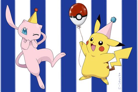 Anime Pokemon Pikachu And Mew Welcome To Megamousearts