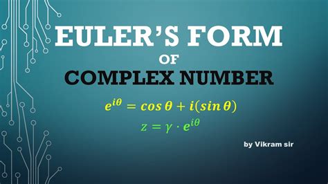 Euler S Formula And Complex Numbers At Gene Courtney Blog