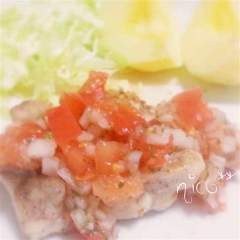 チキンのサルサソース Be Myself Be Happy