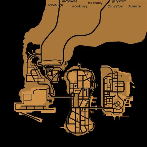 Map Gta Iii Grand Theft Auto News Downloads