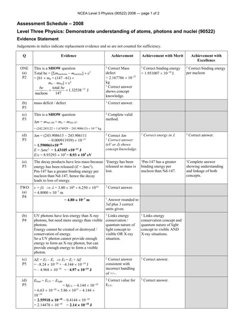 Ncea Level 3 Physics Equation Sheet Tessshebaylo