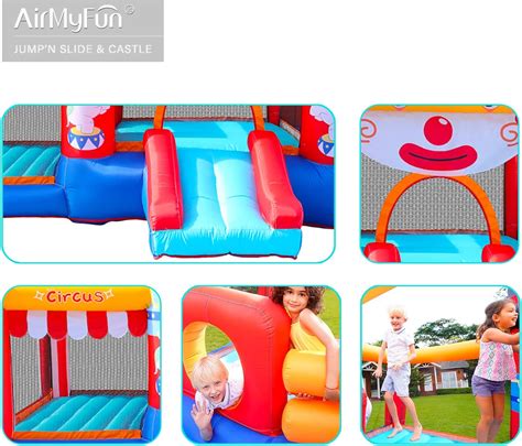 AirMyFun Casa hinchable y castillo inflable para niños casa inflable de